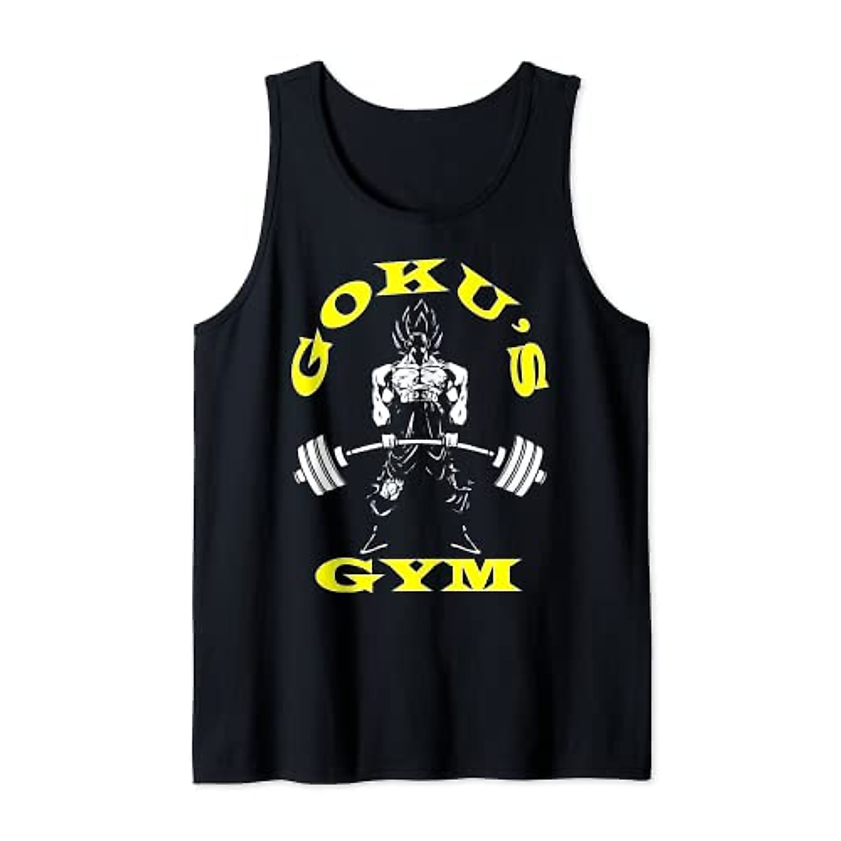 Train Insaiyan - Anime Gym and Workout Motivational Tank Top