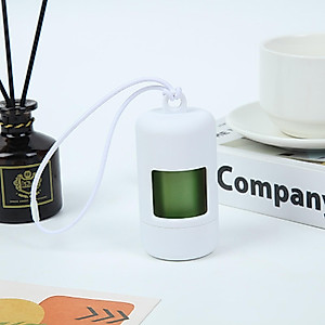 Libcflcc Dog Poop Bag Holder, Dog Poop Bag Dispenser, Pet Waste Bag Dispenser, Convenient Eco-friendly Solution for Pet Waste Management, Pet Waste Bag Holder White