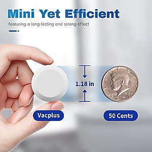 Vacplus Toilet Bowl Cleaner Tablets - 20 PACK, Automatic Toilet Bowl Cleaners with Bleach, Slow-Releasing Toilet Tank Cleaners for Deodorizing & Descaling, Household Toilet Cleaners against Tough Stains