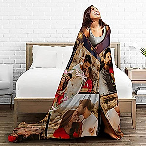 4FunGift Custom Blanket with Photos Text Fleece Throw Customized Personalized Gift for Couple Friends Family Baby Pet Birthday Christmas Valentines Mother Father Wedding Anniversary Day- 30"x 40"