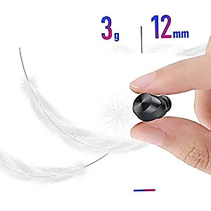 TBIIEXFL Earbuds Headphones Touch Control with Charging Case Waterproof Stereo Earphones in-Ear Built-in Mic Headset Premium Deep Bass for Sport (Color : D)