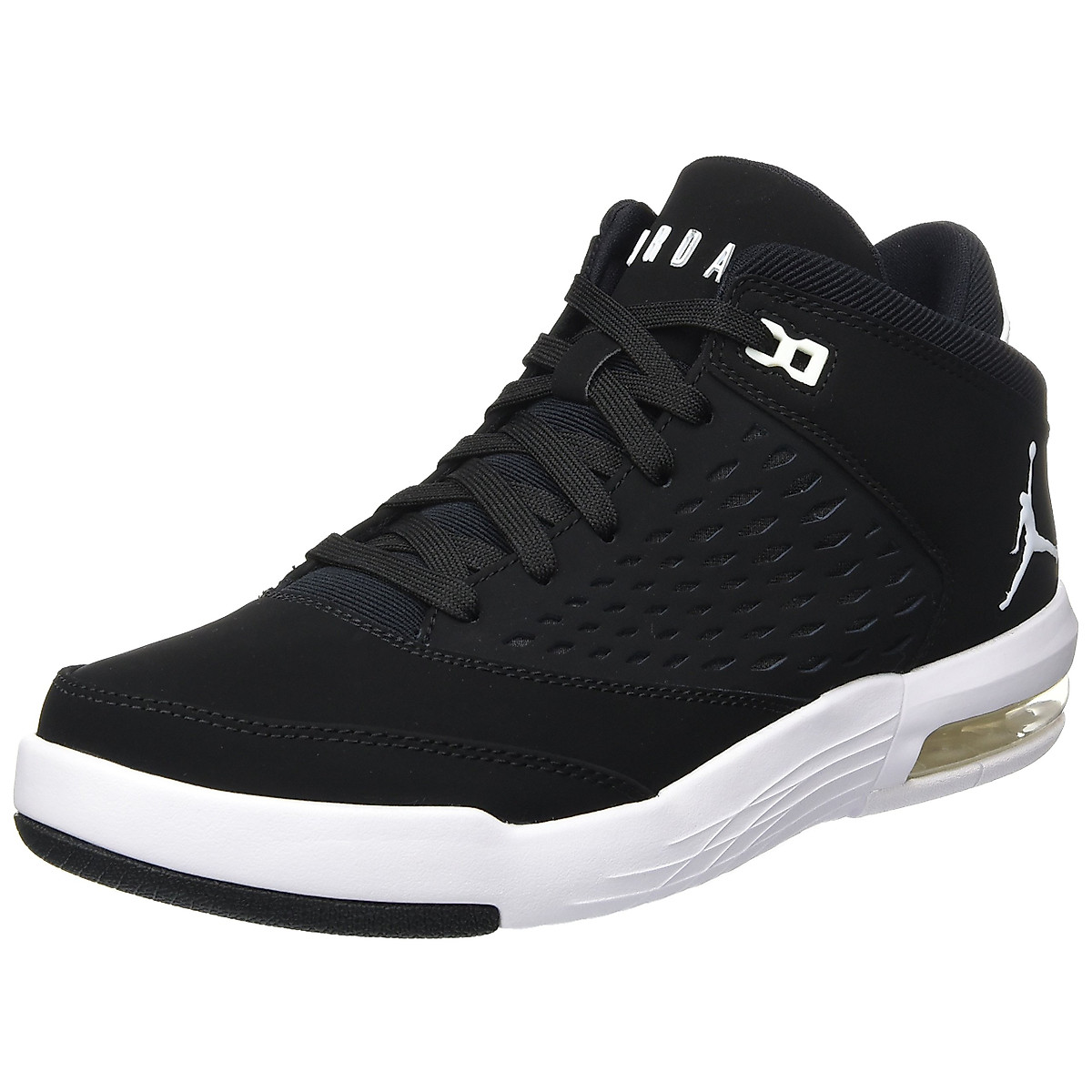 Jordan Men's Flight Original 4 Shoes, Black/White-gym Red, 10.5