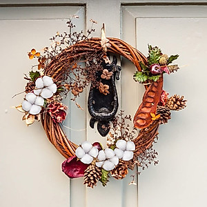 DomeStar 30PCS Cotton Stems, 15" Natural Dried Cotton 120 Cotton Balls Cotton Sprigs Cotton Blooms Floral Stems for Vase Fillers