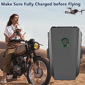MVMOD Mavic 2 Pro Battery, 3850mAh 15.4V Intelligent Battery for DJI Mavic 2 Zoom/ 2 Pro Drone, 30Mins Max Flight Time