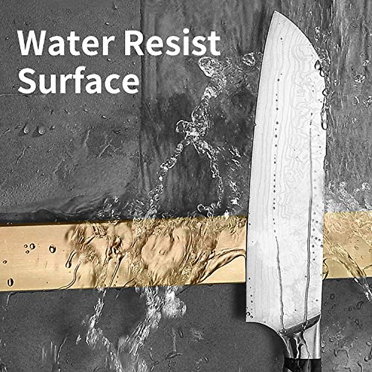 MIAOHUI Ecofriendly Wood Magnetic Knife Strip, Kitchen Magnet Knife Holder for Wall, Magnetic Knife Bar with Multipurpose Use as Knife Rack, Kitchen Utensil Holder and Organizer (13 inches)