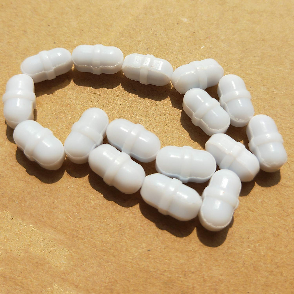 10PCS Magnetic Stirrer Stir Bar PTFE Magnetic Mixer Stir Bars (6X12mm, with Ring Shape)