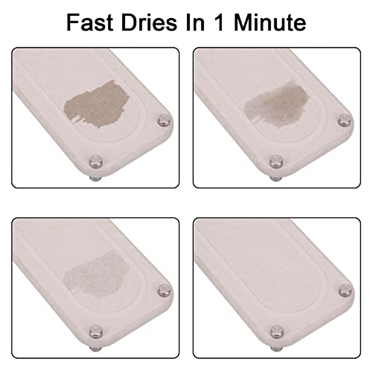 RSzeen Instant Dry Sink Caddy Organizer, Sink Sponge Soap Holder, Countertop Fast Drying Stone Tray for Bathroom Kitchen (Beige)