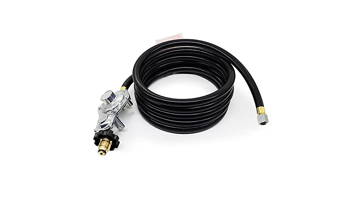 PERTF Two Stage Propane Regulator with 12ft Propane Hose for Mr Heater ...