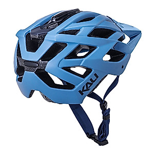 Kali Protectives Lunati Cycling Helmet, Solid Matte Thunder/Navy, L/XL