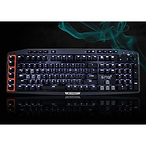 Logitech G710+ Mechanical Gaming Keyboard with Tactile High-Speed Keys - Black