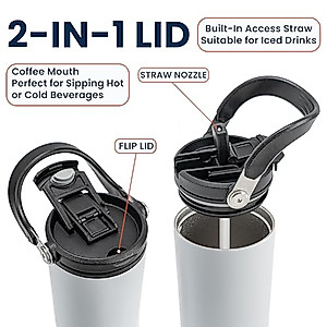 Cipustar Just A Girl Who Loves Books Personalized 30oz Tumbler With Handle, Daughter Gift For Birthday, Book Lover Gifts