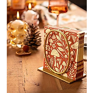 Karma, 20-Count 3-Ply Dinner Size Paper Napkins, Decorative Guest Paper Napkins for Party Picnic, Dinner, Baby Shower, Bridal Shower, Pumpkin