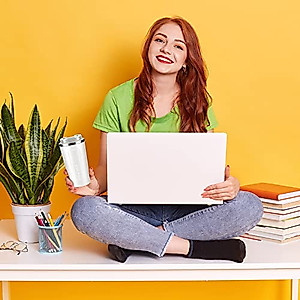 8 Pcs 17 oz Tumbler Insulated Travel Mug with Lids Vacuum Thermal Leakproof Coffee Cup Stainless Steel Double Walled Insulated Coffee Tumbler Portable Reusable Coffee Bottle for Hot Cold Drinks