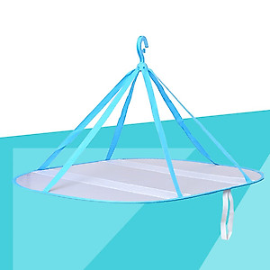 Healifty Hat Rack Clothes Clothes Organizer Hanging Dryer Foldable Sweater Drying Basket Cloth Drying Rack for Sweaters Socks Towels Bras Shoe Rack for entryway Underwear Stuff Clothes Drying Rack