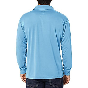Propper Men's Standard Uniform Polo-Long Sleeve, Light Blue, X-Small
