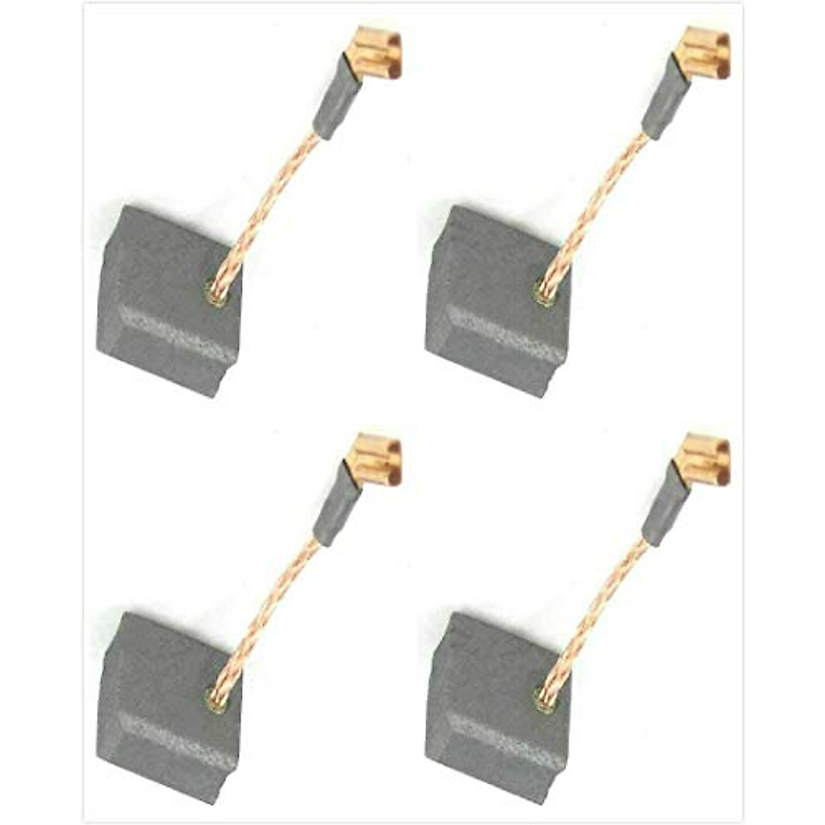 DWE402 Carbon Brushes Compatible with Dewalt 4-1/2" Small Angle Grinder Motor Brushes 4 PCS