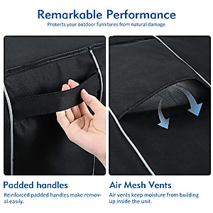 FORSPARK Air Conditional Cover for Outside Units AC Cover for Outdoor Central Durable Waterproof-Fits up to 30 × 30 × 36 inches