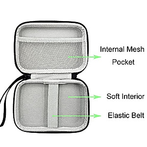 LeoTube Carrying Case for RG35XX Handheld Game Console, Storage Travel Holder Compatible with RG35XX Portable Game Console Accessories, Portable Game Console Not Included (Only RG35XX Case)