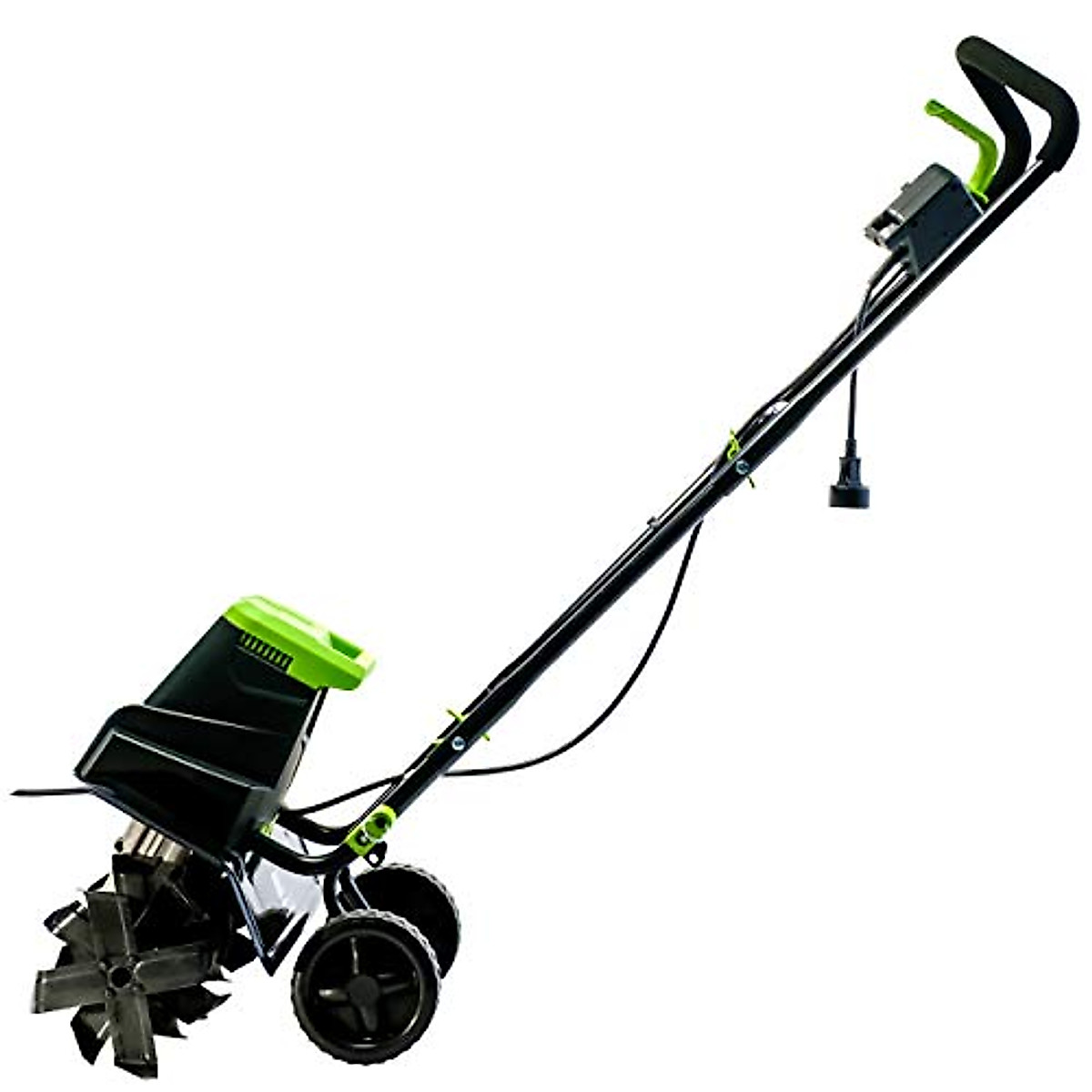 Earthwise TC70125 12.5-Amp 16-Inch Corded Electric Tiller/Cultivator, Green