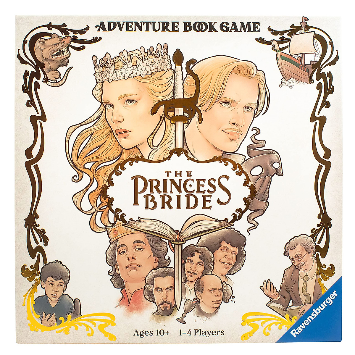 Ravensburger Princess Bride Adventure Book Game | Interactive and Engaging Gameplay for Fans of The Movie | for Ages 10 & Up