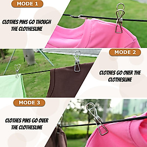 Retractable Clothesline Outdoor Travel Clothes Line Retracting Indoor Laundry Line Portable Camping Essentials