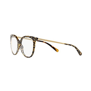 Coach HC6125 Prescription Eyewear Frames, Spotty Tortoise Signature C/Demo Lens, 53 mm