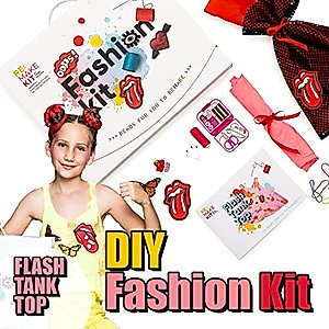 Flash Tank Top- Design Your own Personalized Flash Tank top with a DIY Arts & Crafts kit! Suited for Kids Aged 9-10 and for Group Activities.