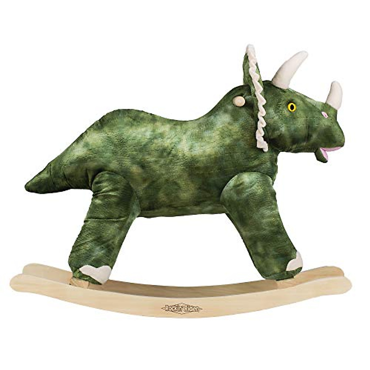 Rockin' Rider Terry The Rocking Triceratops, Green , Large