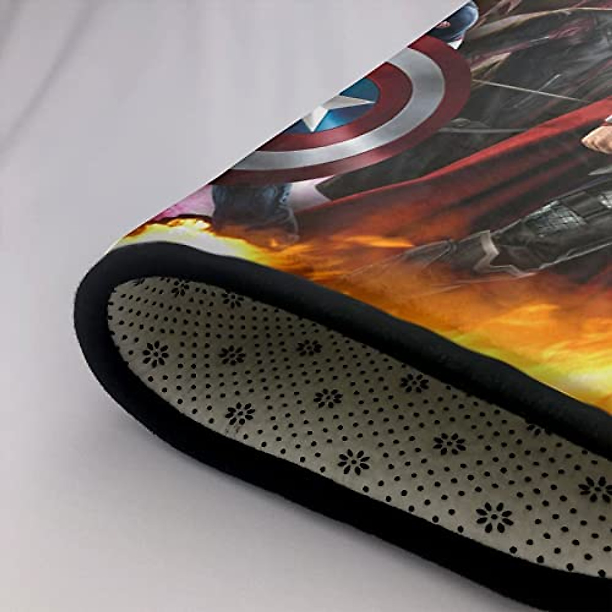 KIYOME Movie Hero Rug Area Rug Non-Slip Washable Cover Floor Rug Carpets for Kitchen Bedroom Indoor, 60x39 inch