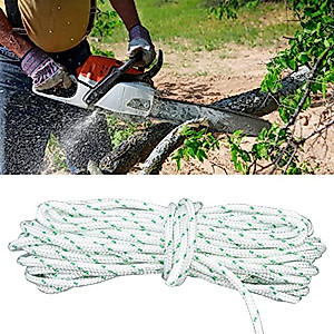 TOPINCN Recoil Starter Rope Nylon Garden Chainsaw Starter Pull Cord Wear Resistant for Lawn Mower 3.5MM Garden Tool Replacement Accessories(8 Meters)