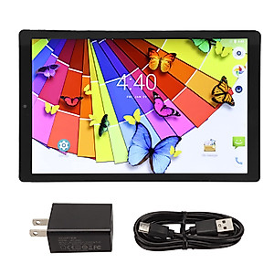 Tablet 10.1 inch for 10 PC Tablet, 6GB RAM, 256GB ROM, Octa Core Processor, FHD IPS Touchscreen, 5MP Front 8MP Rear Camera, WiFi, 4G LTE (Orange)