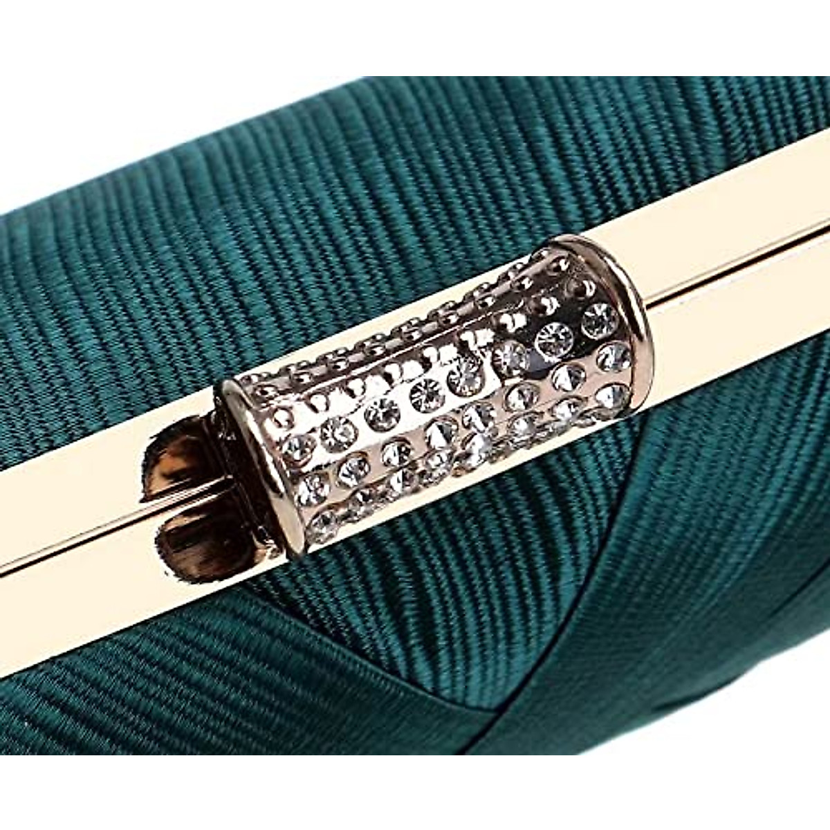 CSYPJYT Women Satin Clutch Wedding Handbag Tassel Cocktail Party Bridal Prom Purse Bags Blue