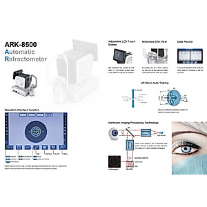 Auto Refractor Optometry Autorefractor Refractometer Keratometry Ophthalmic Instrument CE Certification USA in Stock