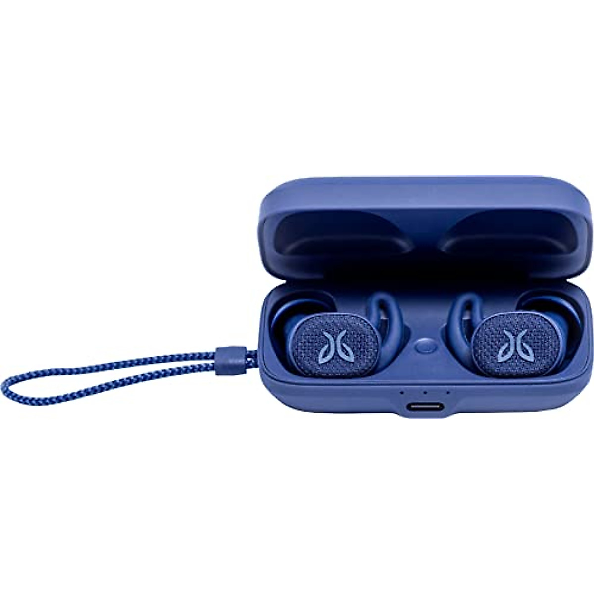 Jaybird Vista 2 True Wireless Sport Bluetooth Headphones with Charging Case - Premium Sound, ANC, Sport Fit, Waterproof Earbuds with Military-Grade Durability - Midnight Blue
