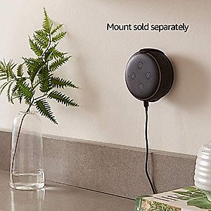 Echo Dot (3rd Gen) with Amazon Smart Plug Bundle - Charcoal