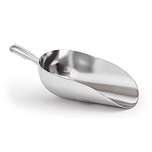 84 Ounce Bar Ice Scoop, Dry Bin Scoop, Dry Goods Scoop, Candy Scoop, Spice Scoop, Aluminum by Royal Industries, , Commercial Grade