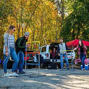 Franklin Sports Professional Ladder Ball Set – Steel Construction – Ladder Golf – Outdoor Lawn Games – Beach Games