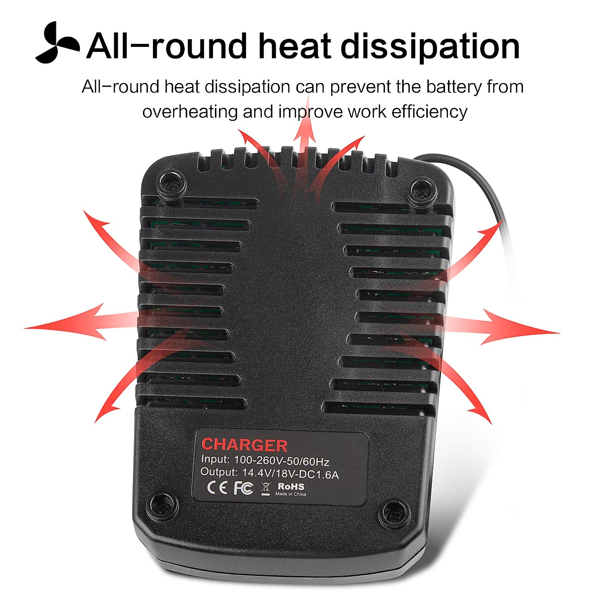 Fancy Buying BC660 BC1880 Battery Charger for Bosch 14.4V-18V Lithium Battery BAT609 BAT609G BAT618 BAT618G BAT619 BAT619G BAT622 BAT620-2PK SKC181-202L