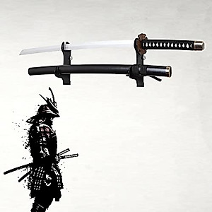 BYTOTU 2 sword wall mount-samurai sword wall mount- katana stand wall mount-sword stand wall mount-sword stand wall mount-sword wall mount display