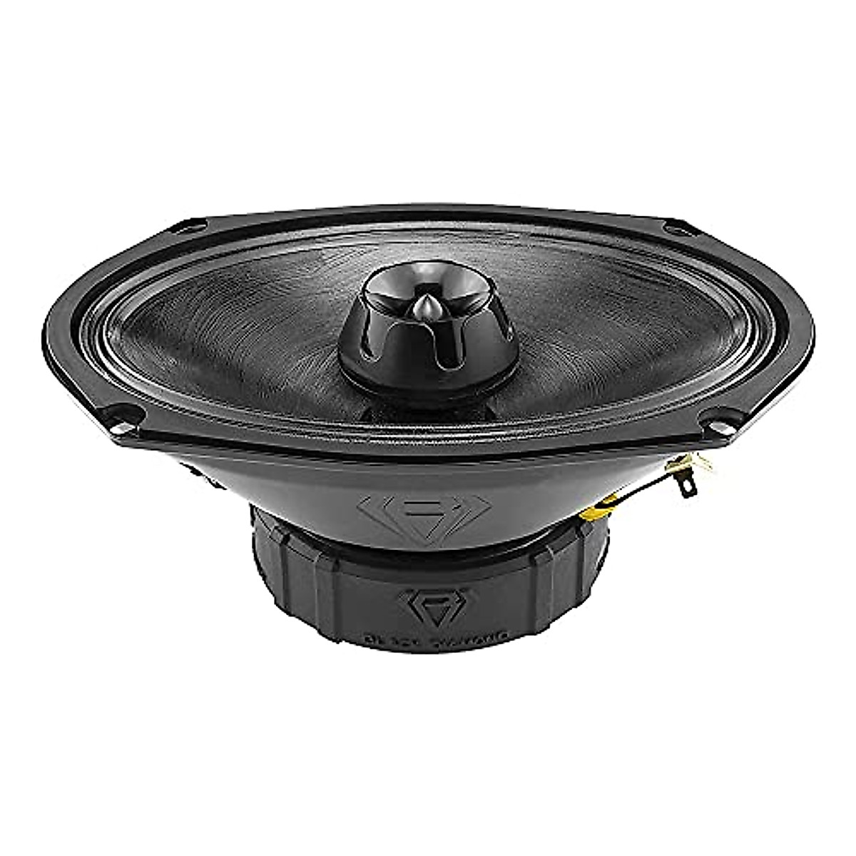 BLACK DIAMOND DIA-XT69 6 x 9 Inches Car Audio Mid-Range Loudspeaker with Built-in Bullet Tweeter 4-Ohm 550 Watts (1 Speaker)