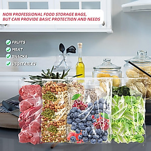 Boeyamto 20 Count 18" x 24" Extra Large Plastic Bags, 5 Gallon Storage Bags for Clothes, Trip, Moving, Camping. Giant Bags for storage. Travel Essential, Perfect Storage Accessories