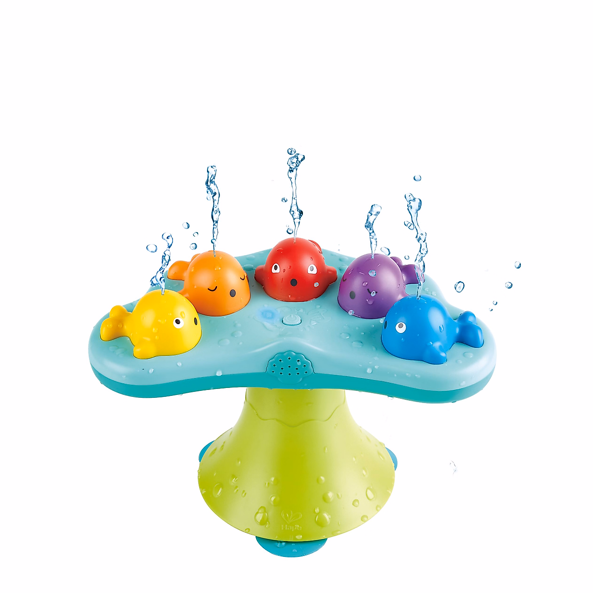 Hape Music Fountain Bath Toy| Whale Bathtub 2 Play Modes Toy with Music| Bathroom Shower Toy for Toddlers