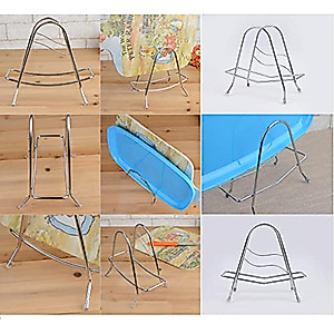 LENITH Cutting Board Storage Rack Stainless Steel Wire Chopping Board Board Holder Stand fit, Organizer Kitchen (Triangle)