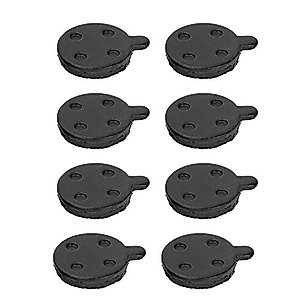 Brake Pads, Semi Metal Bike Brake Pads 4 Pairs Brake Disc Rotor Pad for 10inch Electric Scooter