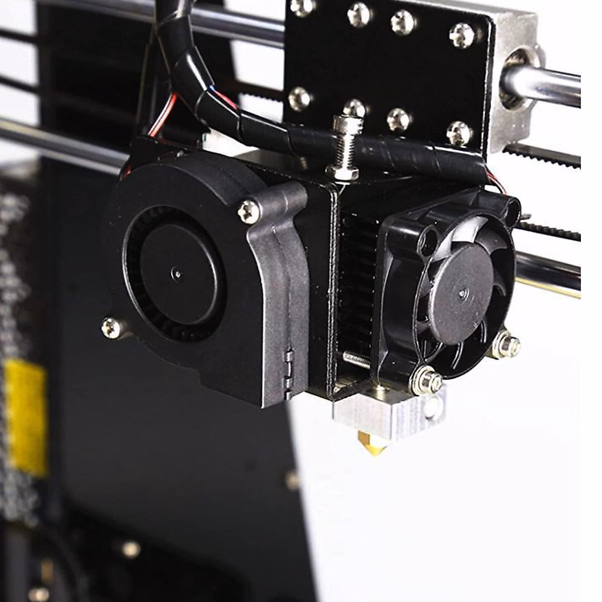 AEDIKO 4pcs 3D Printer Blower Fan 5015 DC 24V Brushless Cooling Fan Oil Bearing 50x50x15mm Fan with 2 Pin Terminal