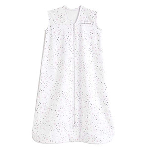 HALO 100% Cotton Baby Sleepsack Wearable Blanket Bundle Set of 3, Baby Girl, Medium