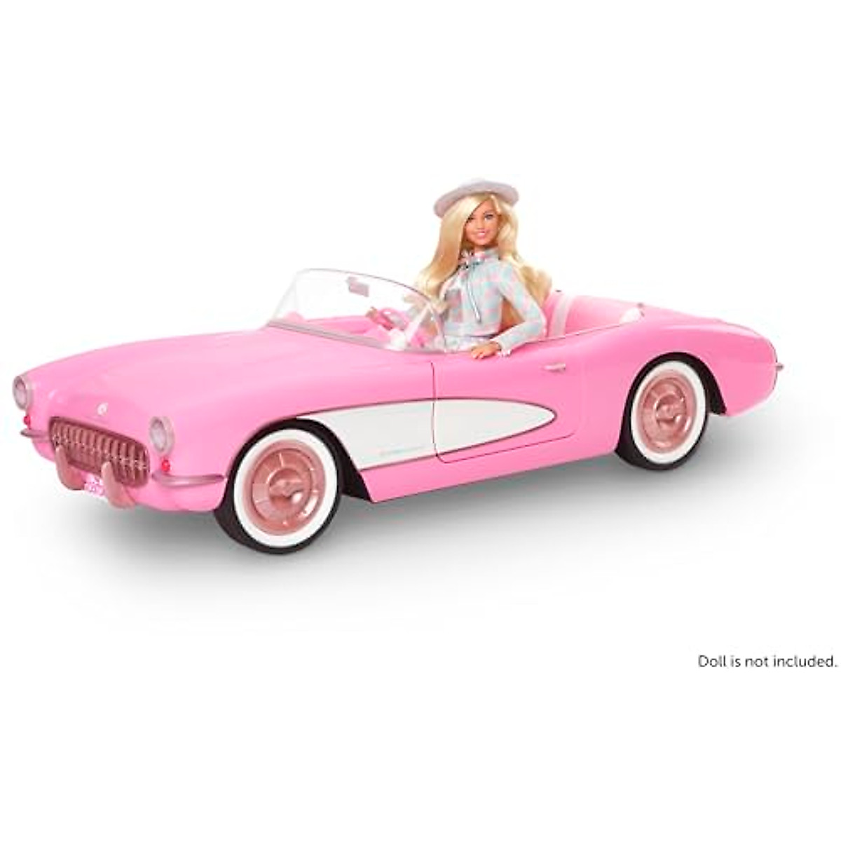 Barbie The Movie Collectible Car, Pink Corvette Convertible