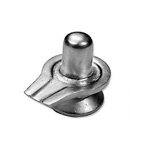 VRINDAVANBAZAAR.COM Parad/Mercury Shivling (20-25 Gram) Small Thumb Size- Vrindavan Bazaar