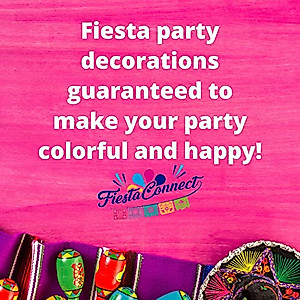 Mexican Table Runners, 6 Pack, Papel picado, 39x20 Inches, Bohemian Table Decorations, Mexican Party Theme, Cinco de Mayo, Mexico Wedding,