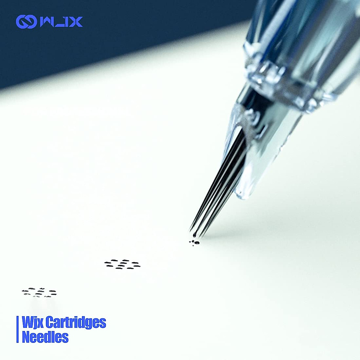 Dragonhawk Tattoo Machine Kit Rotary Tattoo Pen Gun Kit 20Pcs Tattoo Cartridges Needles Foot Pedal Power Supply for General Tattoo & Smp Studio 1013-10